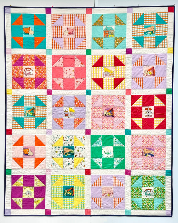 Shoo Fly Quilt Pattern - Anna Maria