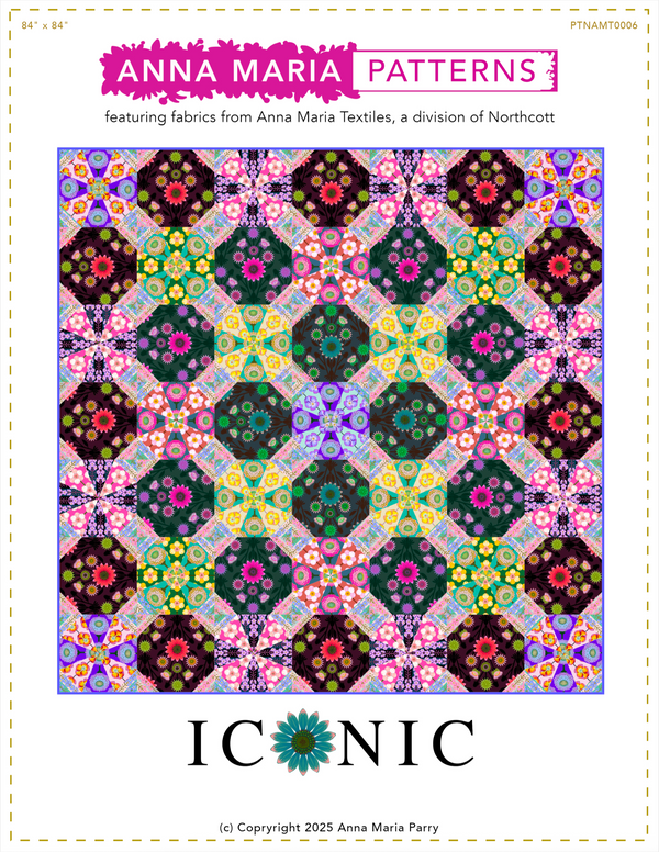 Iconic Quilt Pattern - Anna Maria